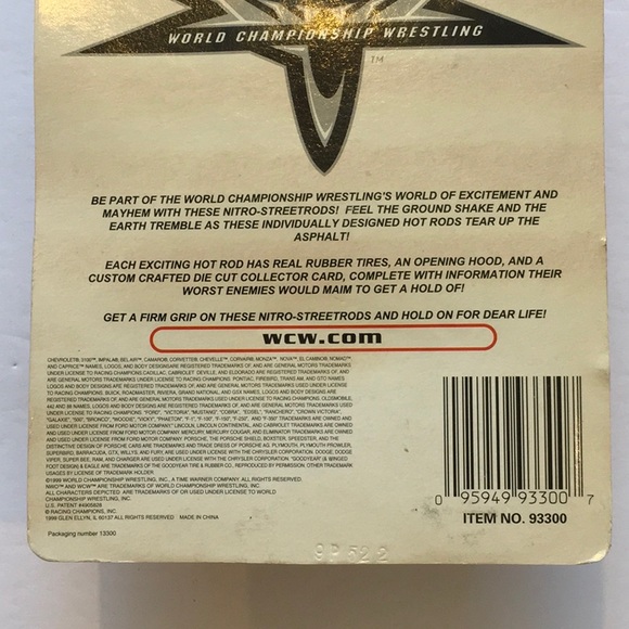 Toys | Psychosis Wcw Nitrostreet Rods Die Cast Car Damaged Packaging 1 ...